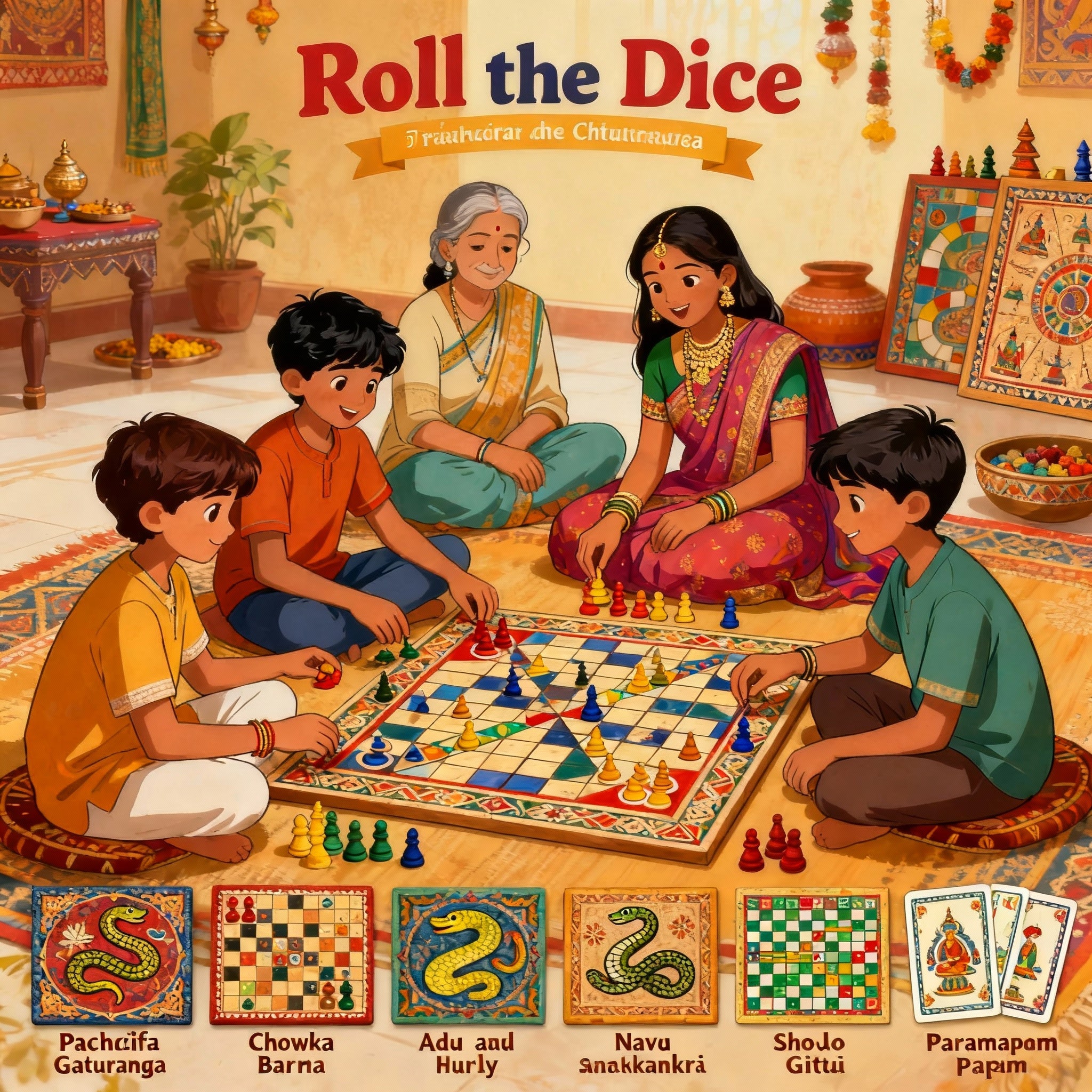 10 Traditional Indian Board Games Your Ancestors Loved | Roll the Dice