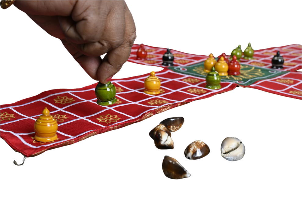 Chausar | Traditional Indian Board Game – Roll the Dice