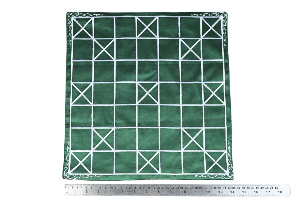 Chowka Bara 7 House Mat | Traditional Indian Family Game – Roll the Dice
