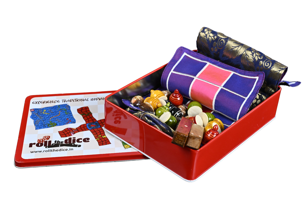 Pagade - Ancient Indian Board Game | Traditional Pachisi Set – Roll the ...