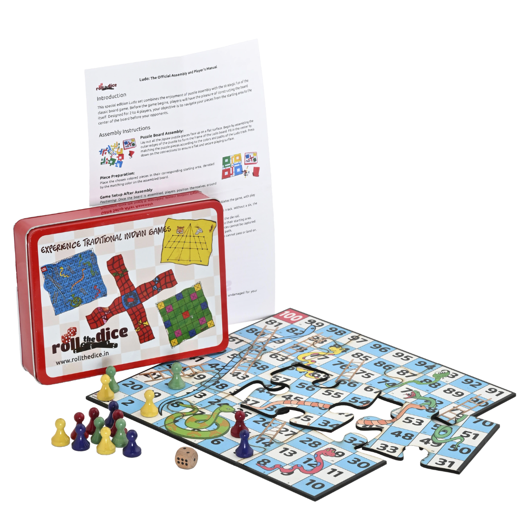 Roll the Dice - Snakes & Ladders and Ludo Games