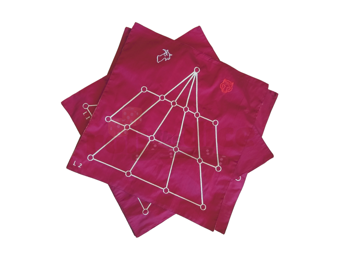 Aadu Huli Game Set – Levels 1 to 4 | Tigers and Goats Strategy Board G ...